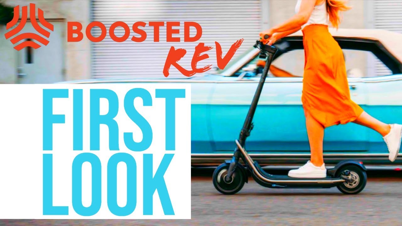Testing Boosted Board's NEW ELECTRIC SCOOTER! - YouTube