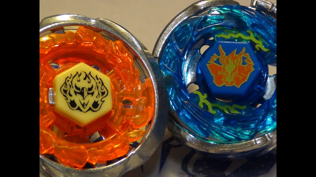 Beyblade Legends BATTLE! Father vs Son! Burn Fireblaze 135MS vs Storm ...
