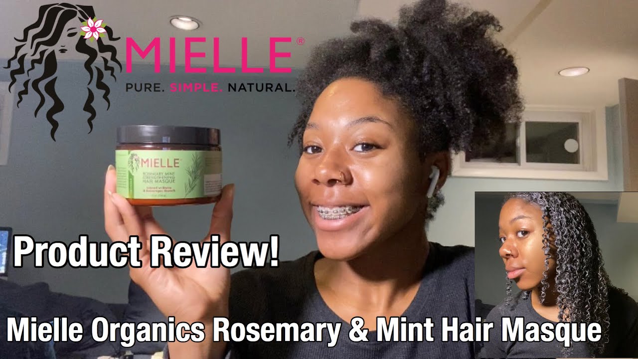 product review! mielle organics rosemary & mint hair masque - YouTube
