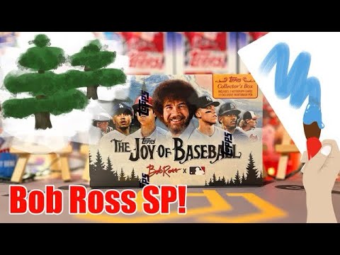 Topps Bob Ross Collector’s Box Rip! Loaded With Hits! Bob Ross RC SP ...