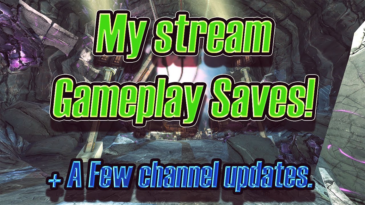 My live-stream characters download! + Channel updates and next ...