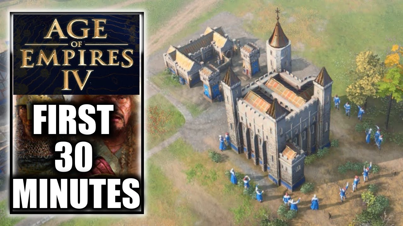 Age of Empires IV – First 30 Minutes - Tutorial How to Learn the Basics ...