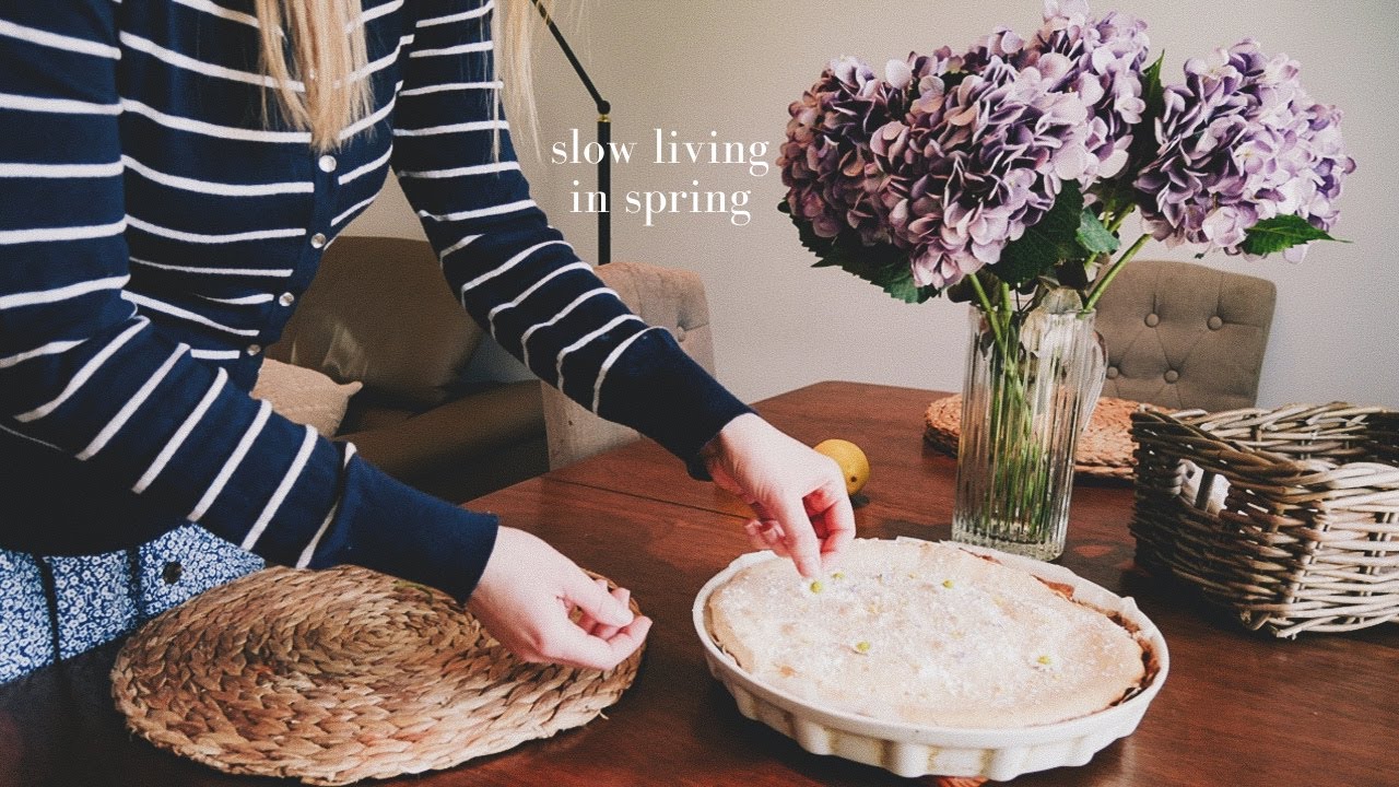 Slow Living Silent Vlog | Spring French Life | Slow Spring Day at Home ...