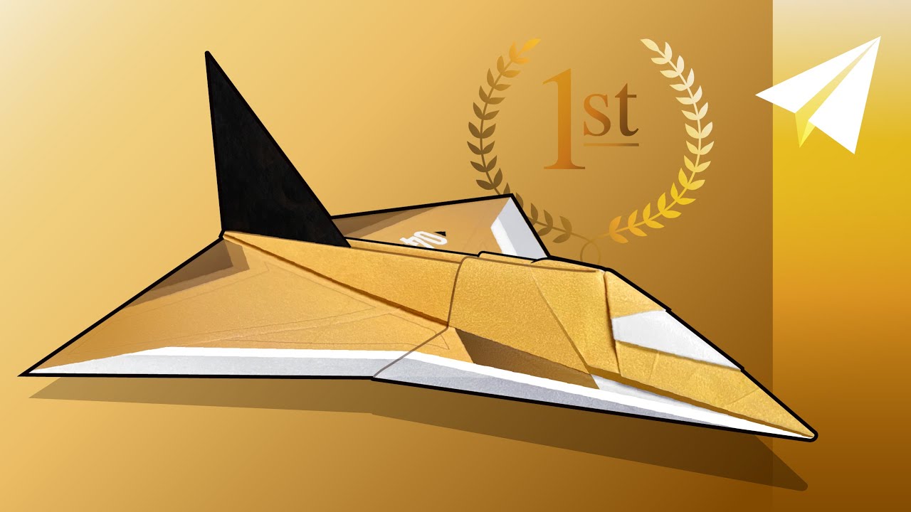 How to Make a Competition Winning Shuttle Paper Airplane! — Orion by ...