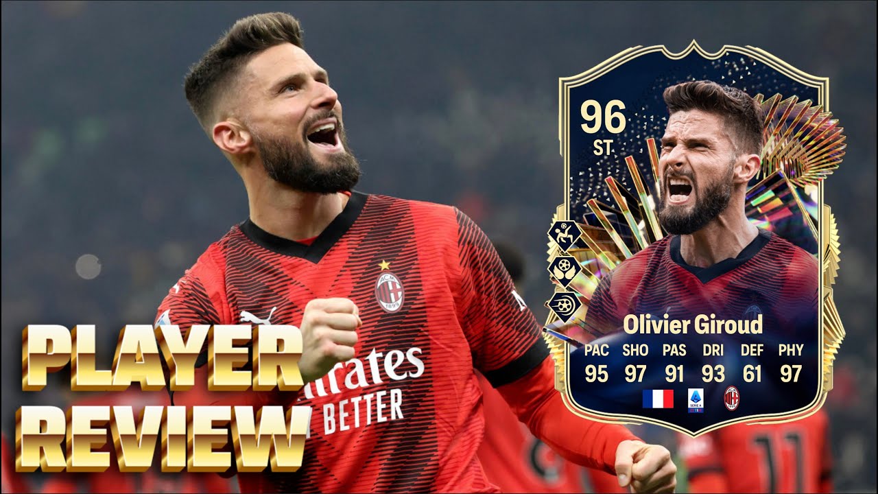 ¡UN AUTENTICO MAGO DEL GOL! -REVIEW OLIVIER GIROUD 96 TOTS SERIE A EAFC ...