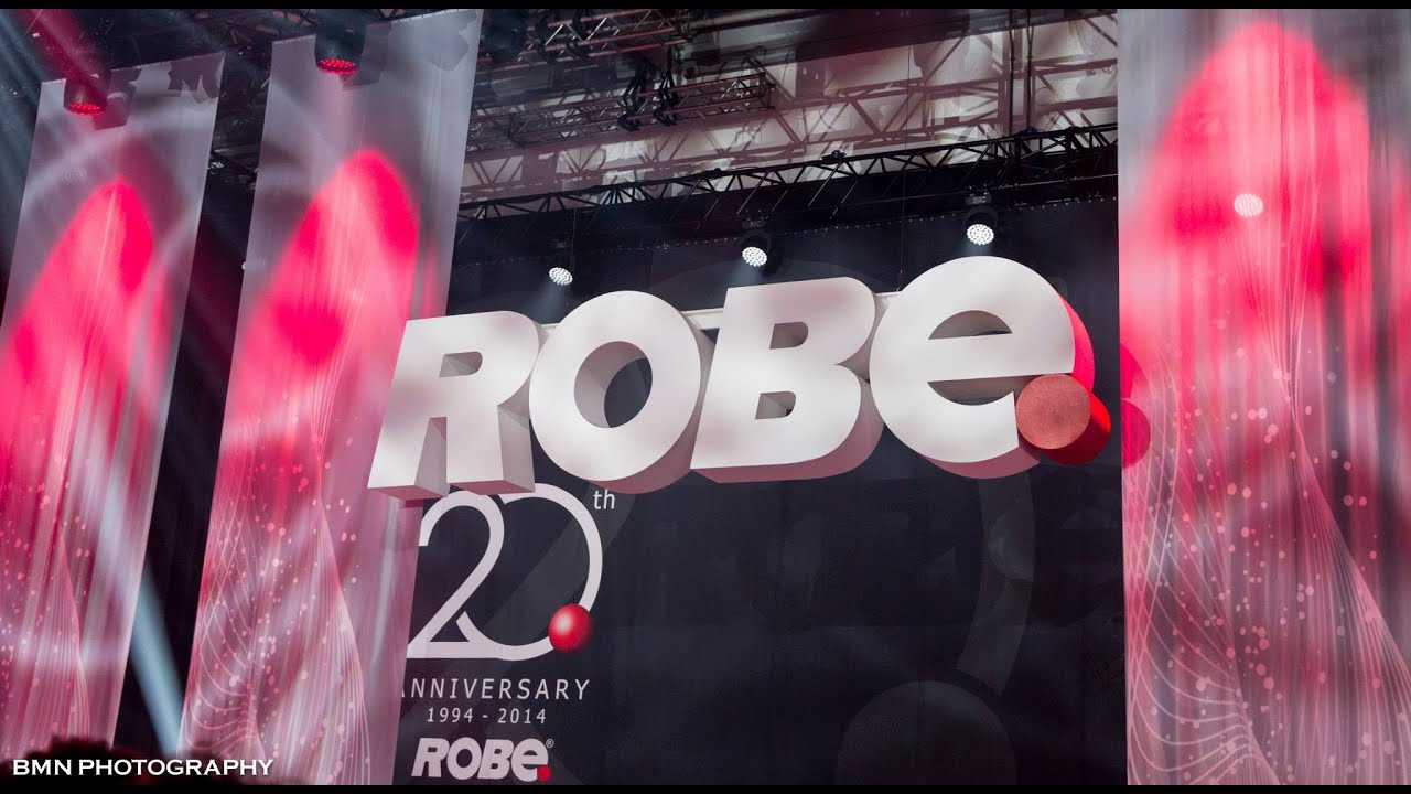 ROBE Lighting Show | 20th ANNIVERSARY - YouTube
