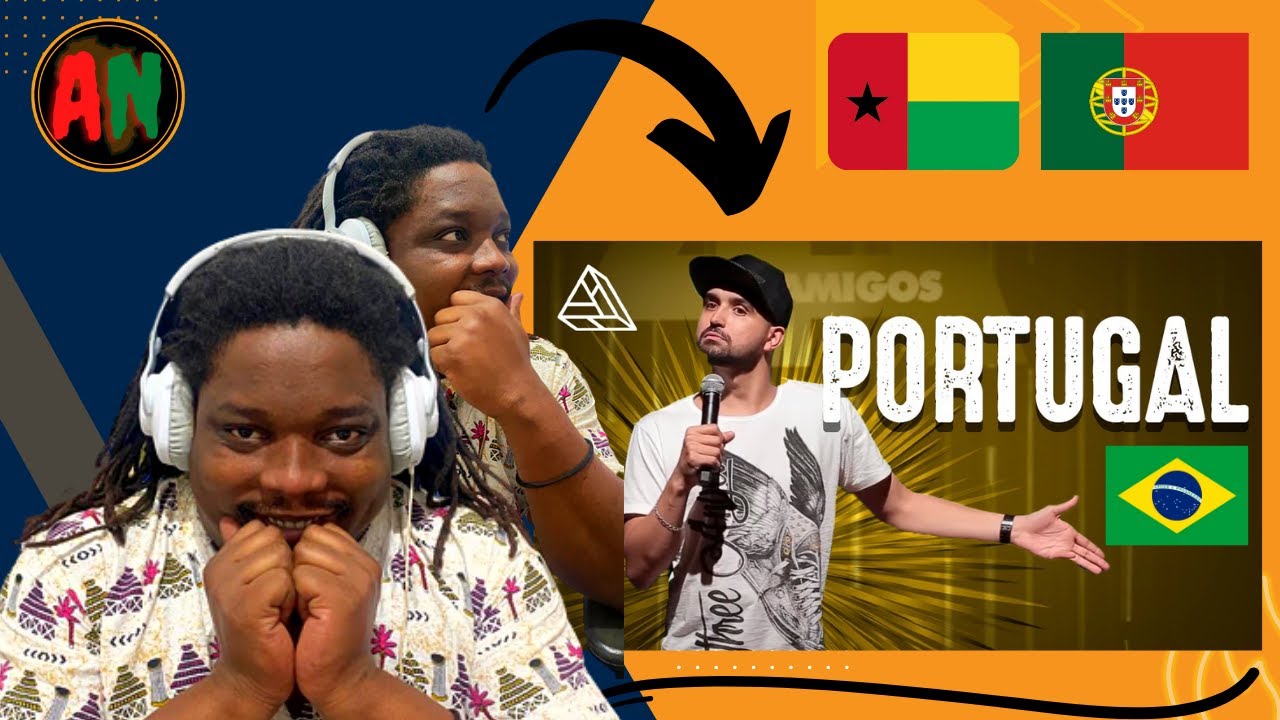 Africano reage Thiago Ventura - Portugal - Stand Up Comedy - YouTube