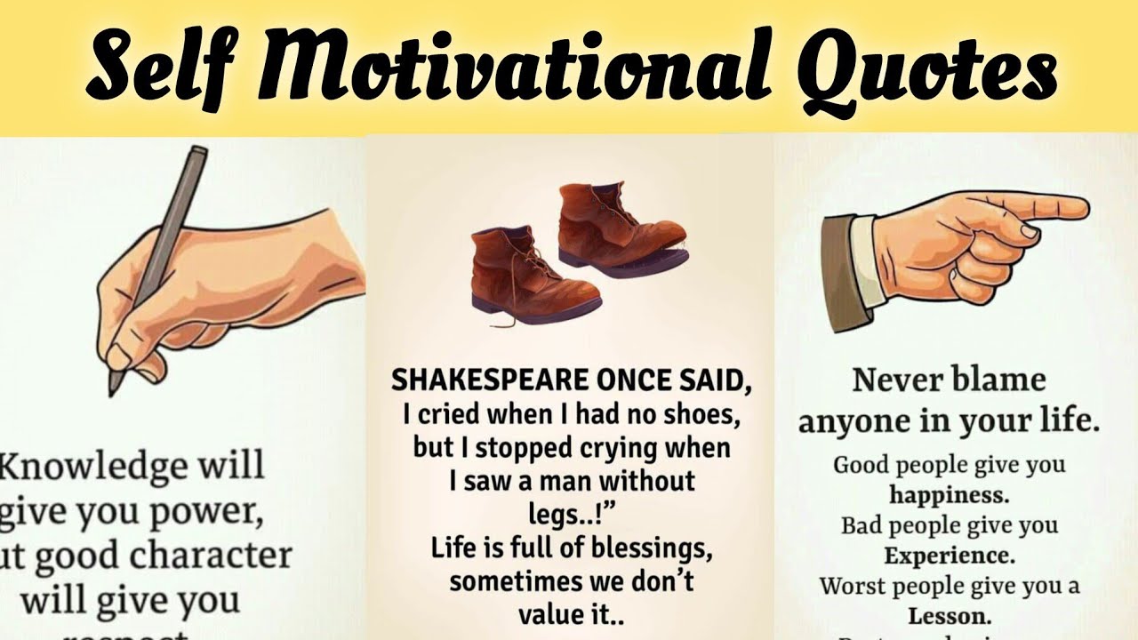 Best Self Motivational Quotes | Positive Attitude Quotes ...