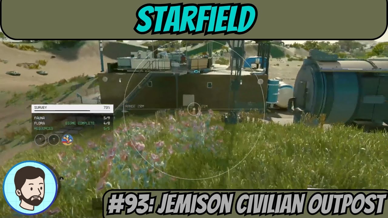 Starfield (PC) - Part 93: Jemison Civilian Outpost - YouTube