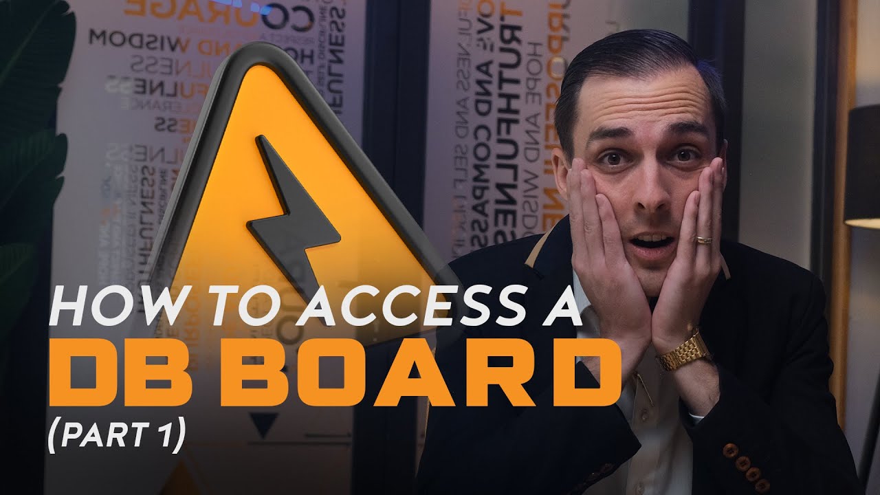 How To Access A DB Board SAFELY | Safe Operating Procedure (SOP) - YouTube
