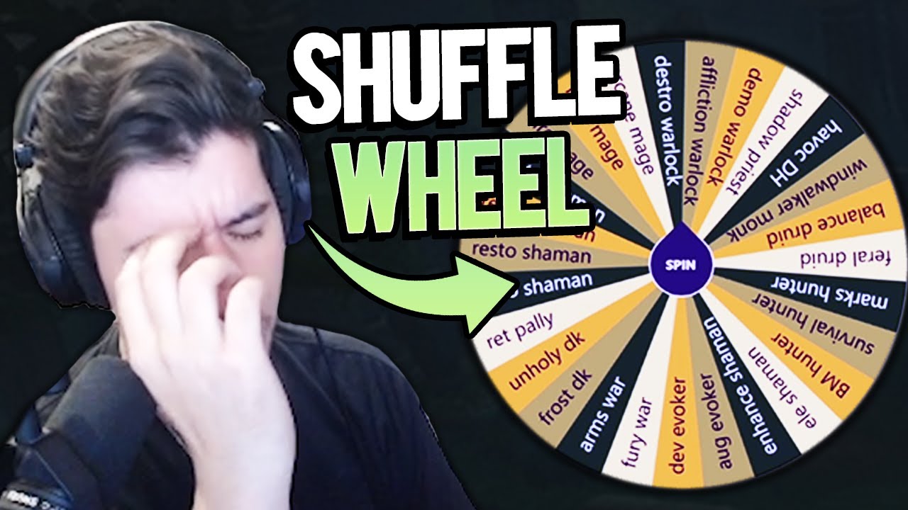 ANYTHING BUT SHAMAN! Introducing the Shuffle Wheel! - YouTube