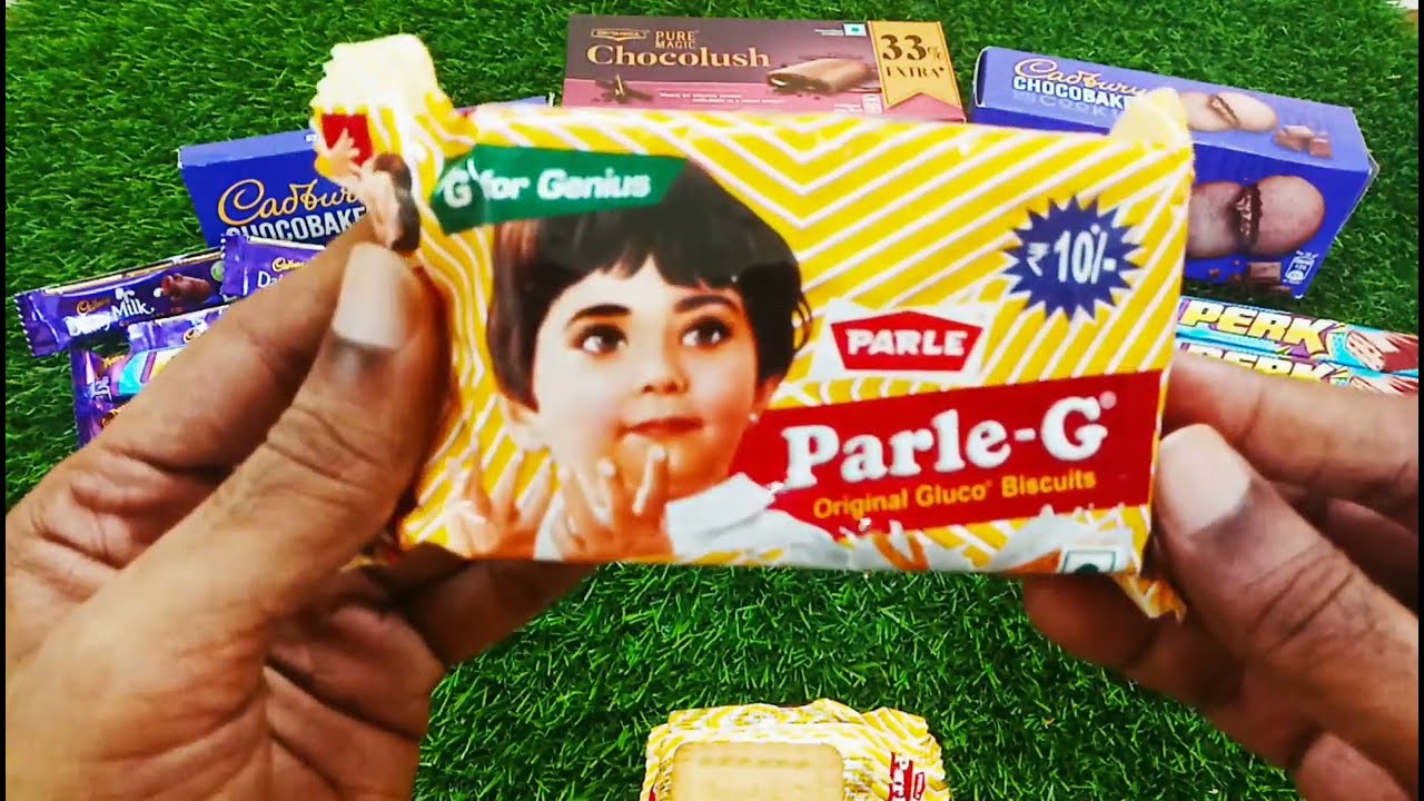 Lots of Candies, Cadbury Chocolates and Parle-G Cookies (With BGM ...
