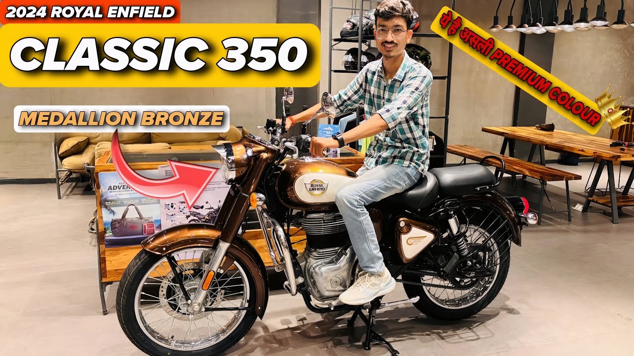 Royal Enfield Classic 350 Detailed Review | New Classic 350 Medallion ...