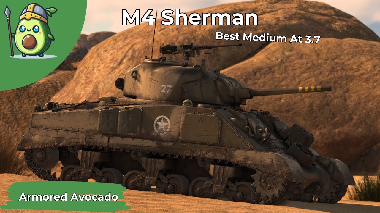 The Quintessential Medium Tank // M4 Sherman // War Thunder - YouTube