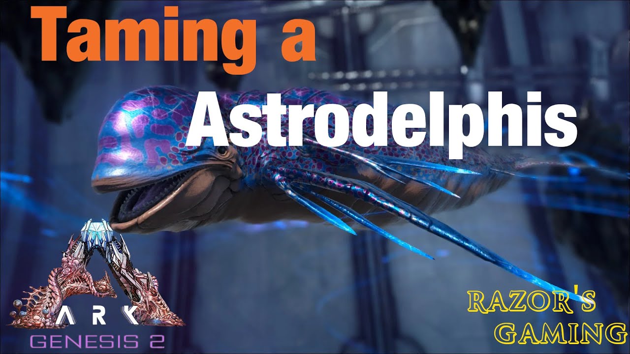 ARK GENESIS 2: TAMING A SPACE ASTRODELPHIS! - YouTube