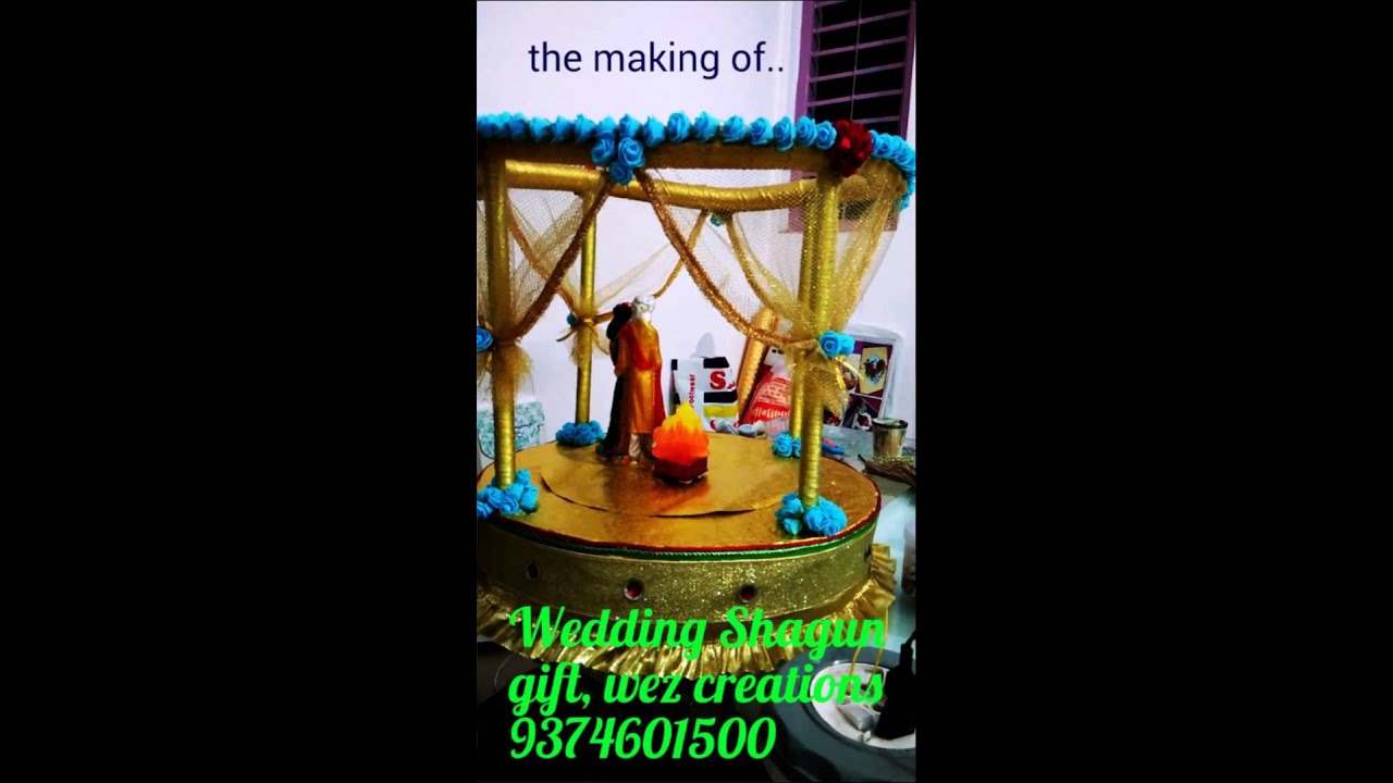 Matli decoration Wedding Shagun gifts - YouTube
