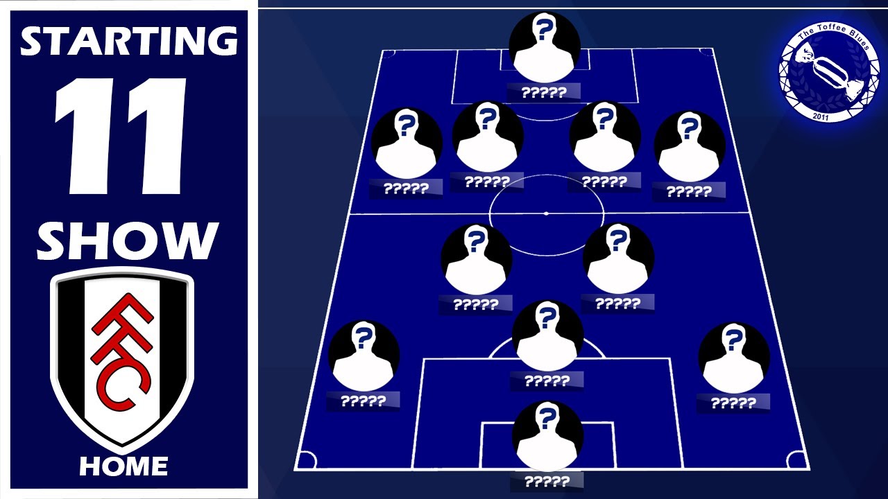 Starting 11 Show | Fulham (H) - YouTube