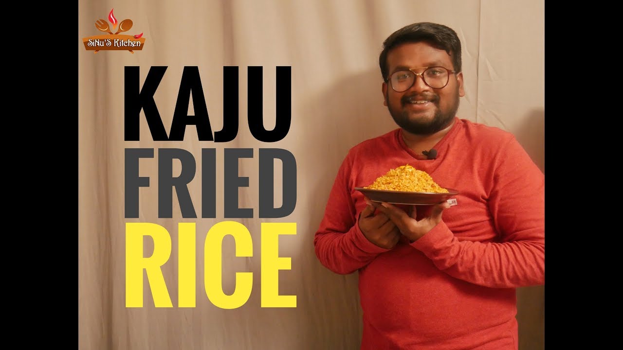 Kaju Fried Rice | Cashew fried rice recipe | How to make Cashew fried ...