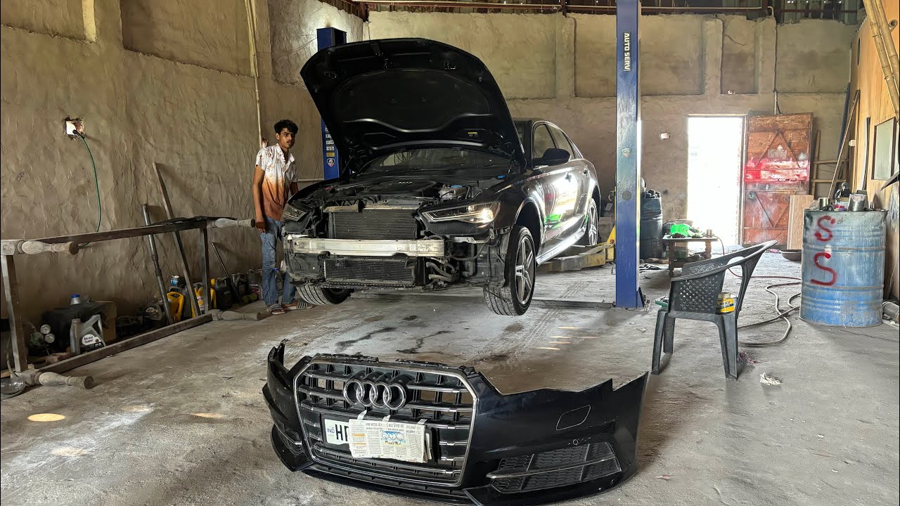 Audi A6 Paint job work || customer come from Faridabad || premium Paint ...