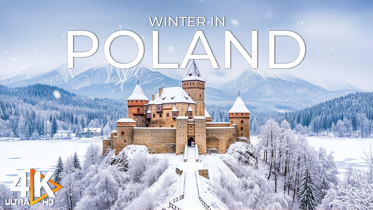 Winter in Poland 4K UHD | Snow‑Covered Tatra Mountains & Serene Forests ...