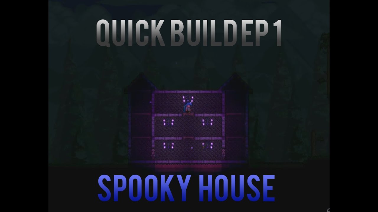 Terraria Quick Build - Spooky House - YouTube