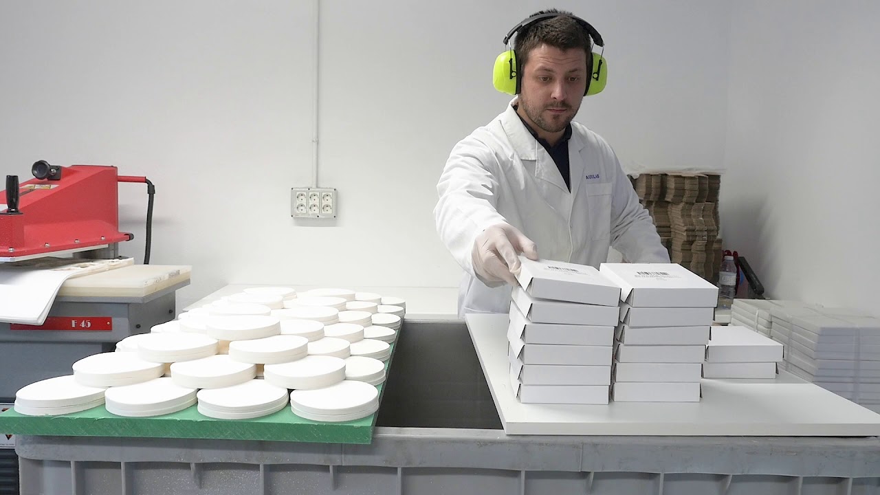 Brand filter paper manufacturing - YouTube