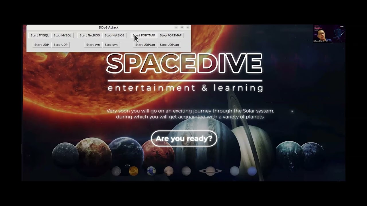Demo of X-PHY Server Defender in action against DDoS attacks - YouTube