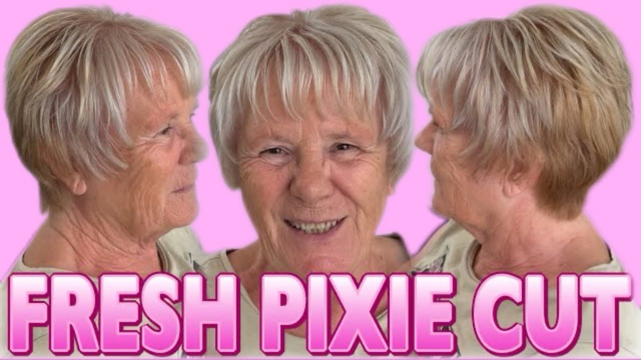FRESH AND AGELESS PIXIE HAIRCUT: Easy Technique Razor Haircut! 💗 - YouTube