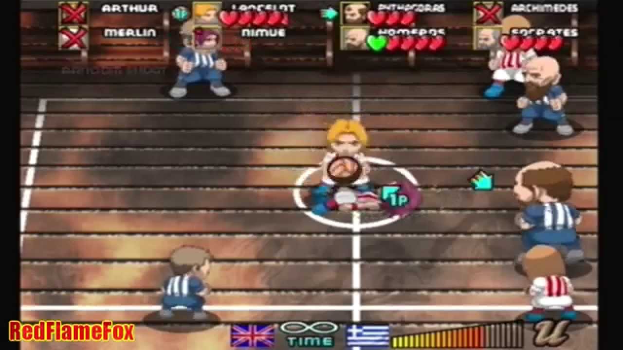 Dodgeball - Gameplay sample (PlayStation 2) - YouTube