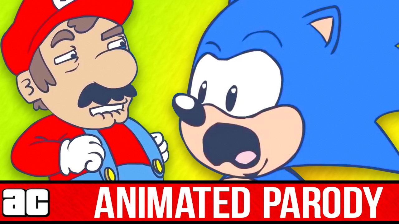 Mario and Sonic Locker Room Talk | Animated Parody - YouTube
