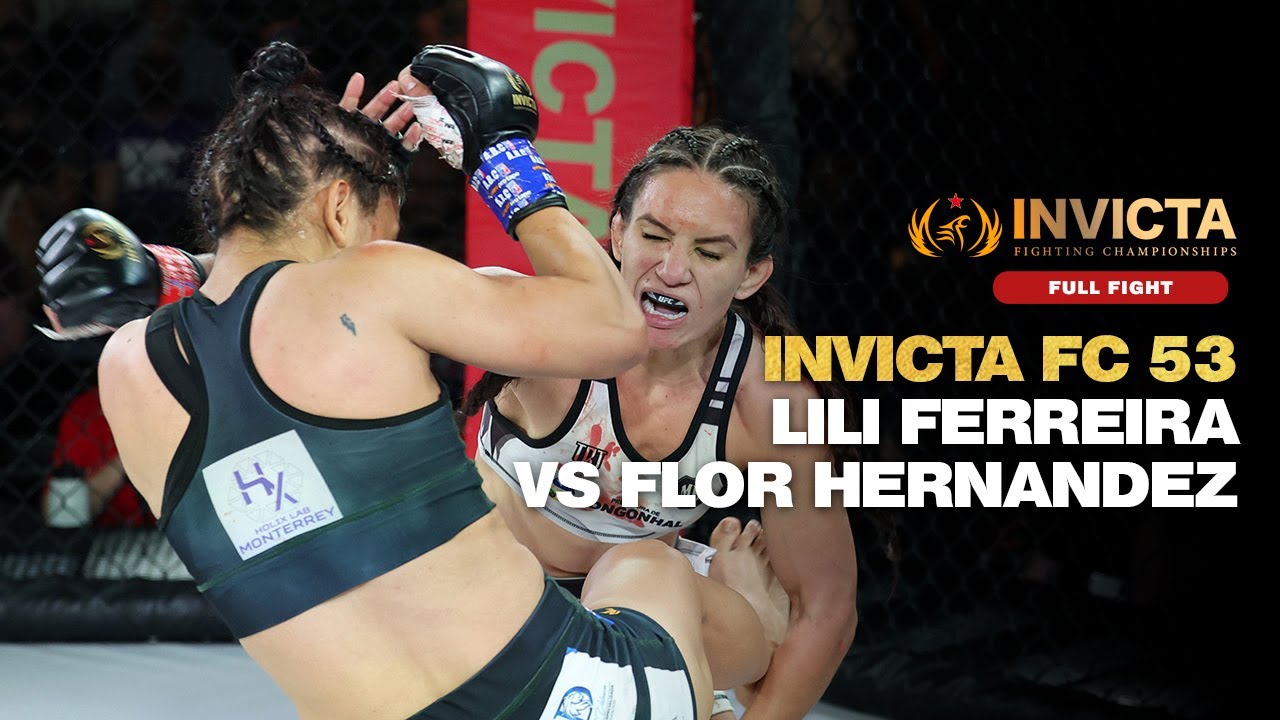 Invicta FC 53: Lili Ferreira vs. Flor Hernandez - Full Fight - YouTube