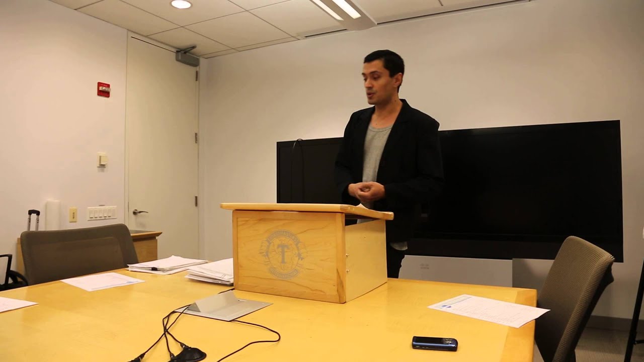 My Ice Breaker Speech in Toastmasters. - YouTube