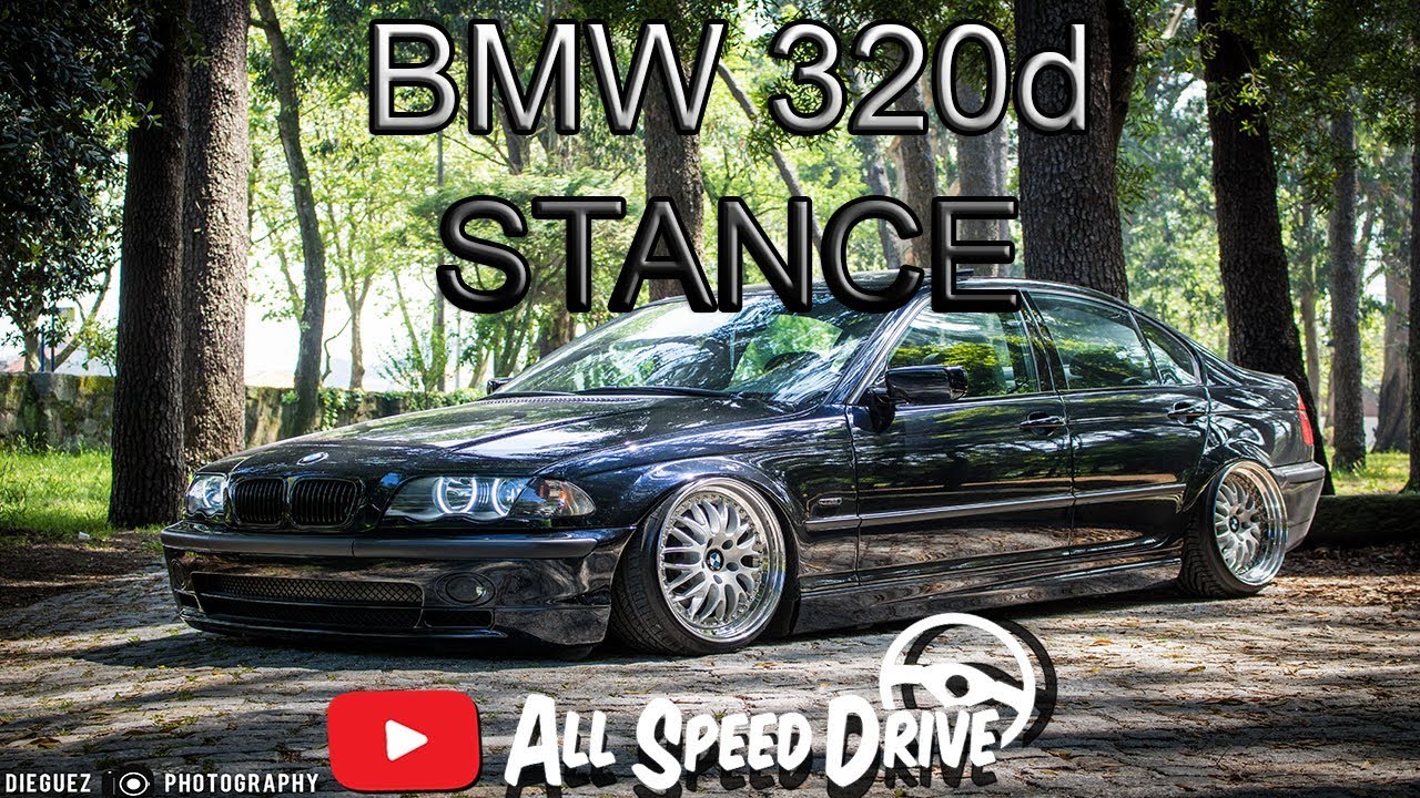 BMW 320d STANCE - YouTube