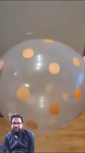 Spinning Hex Nuts Inside a Balloonin Slow Motion #physics #experiment#shorts - YouTube