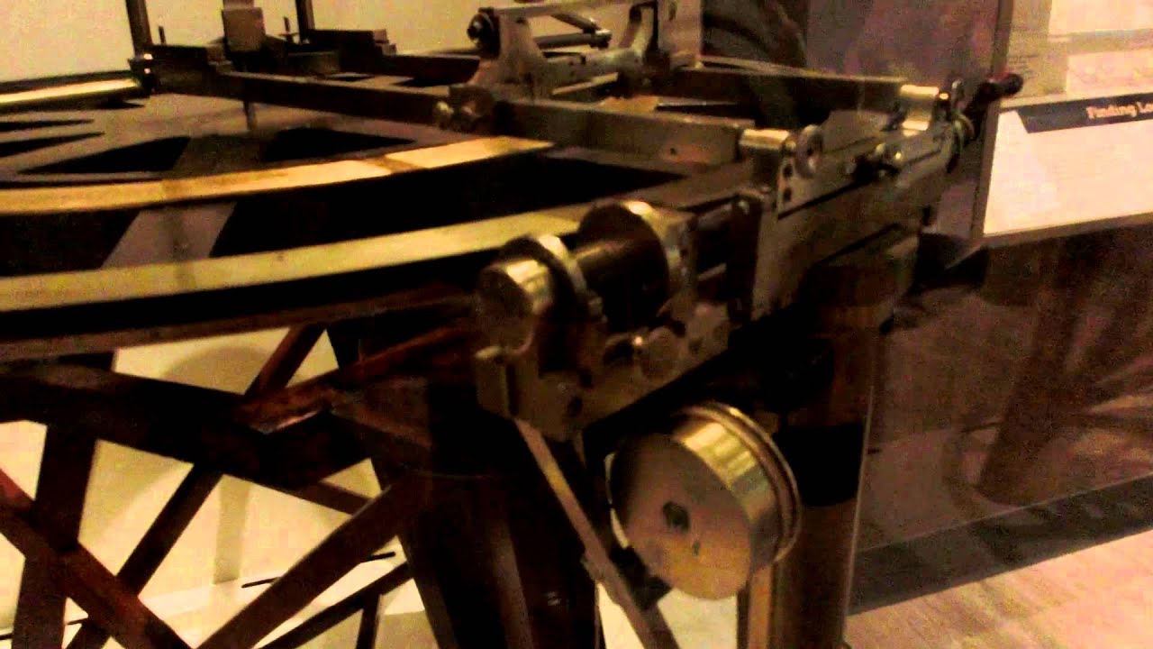Ramsen 1770 Navigation Precision Dividing Engine - YouTube