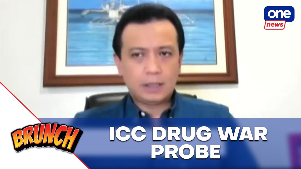 ICC reached out to 50 PNP members on drug war – Trillanes - YouTube