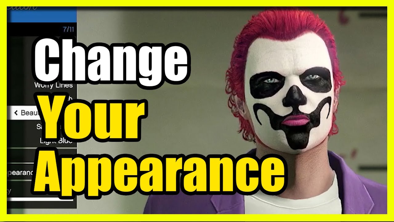 How to Change your Appearance in GTA 5 Online (Fast Tutorial) - YouTube