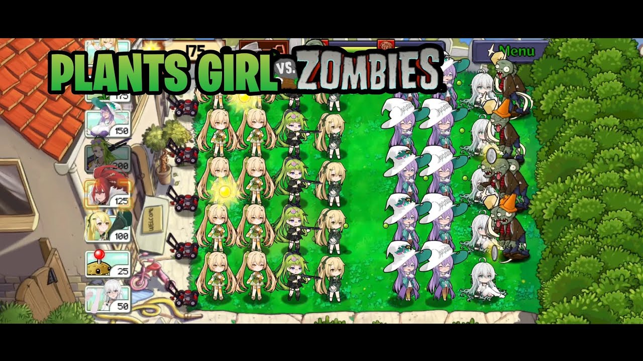 Plants Girl VS Zombies Edition Android Apk Download & Gameplay - YouTube