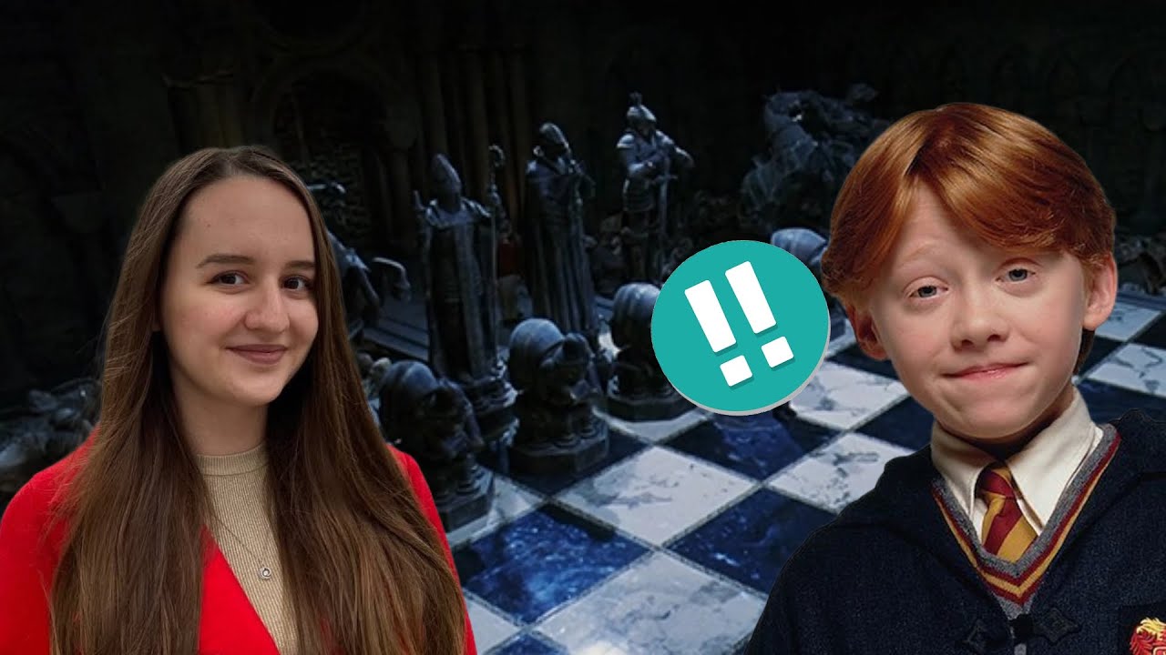Chess Master EXPLAINS Harry Potter Chess Scene - YouTube