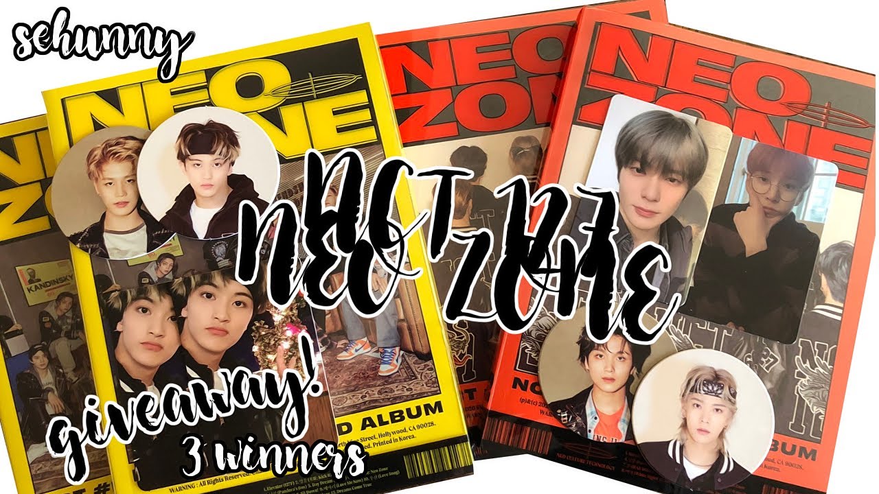 NCT 127 NEO ZONE UNBOXING : N & C VER. + GIVEAWAY! 3 WINNERS - YouTube