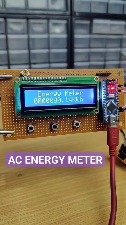 AC ENERGY METER | Arduino Project - YouTube