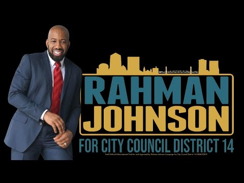Rahman Johnson for Jacksonville City Council District 14 - YouTube