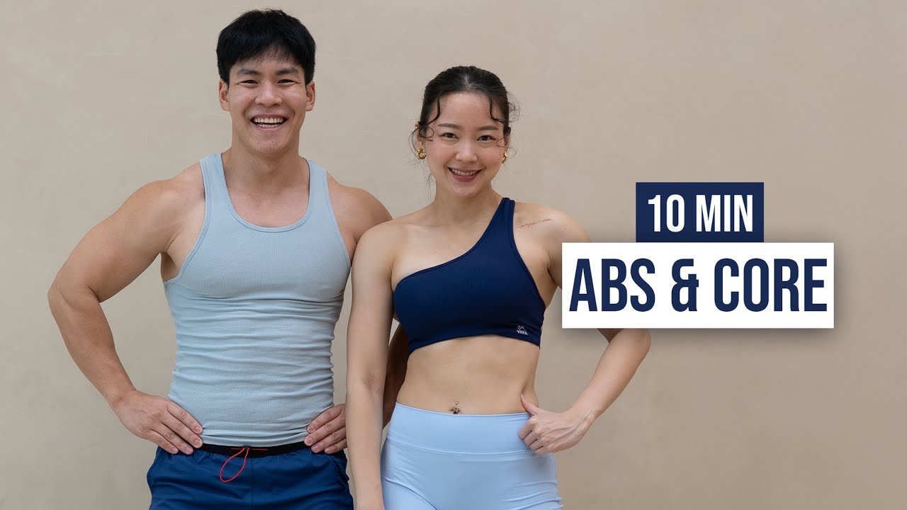 10 MIN ABS & CORE BURN I No Standing, No Equipment - YouTube
