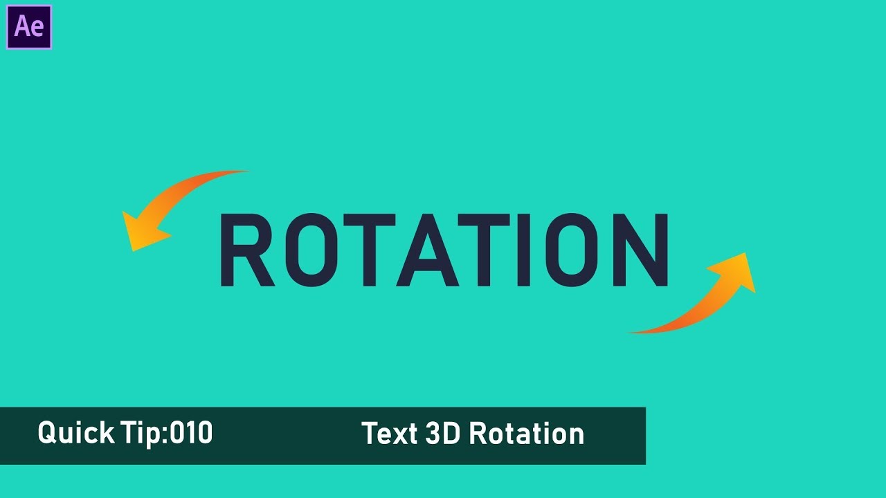 Quik Tips 010 Text 3D Rotation YouTube Quik Tips 010 Text 3D Rotation YouTube