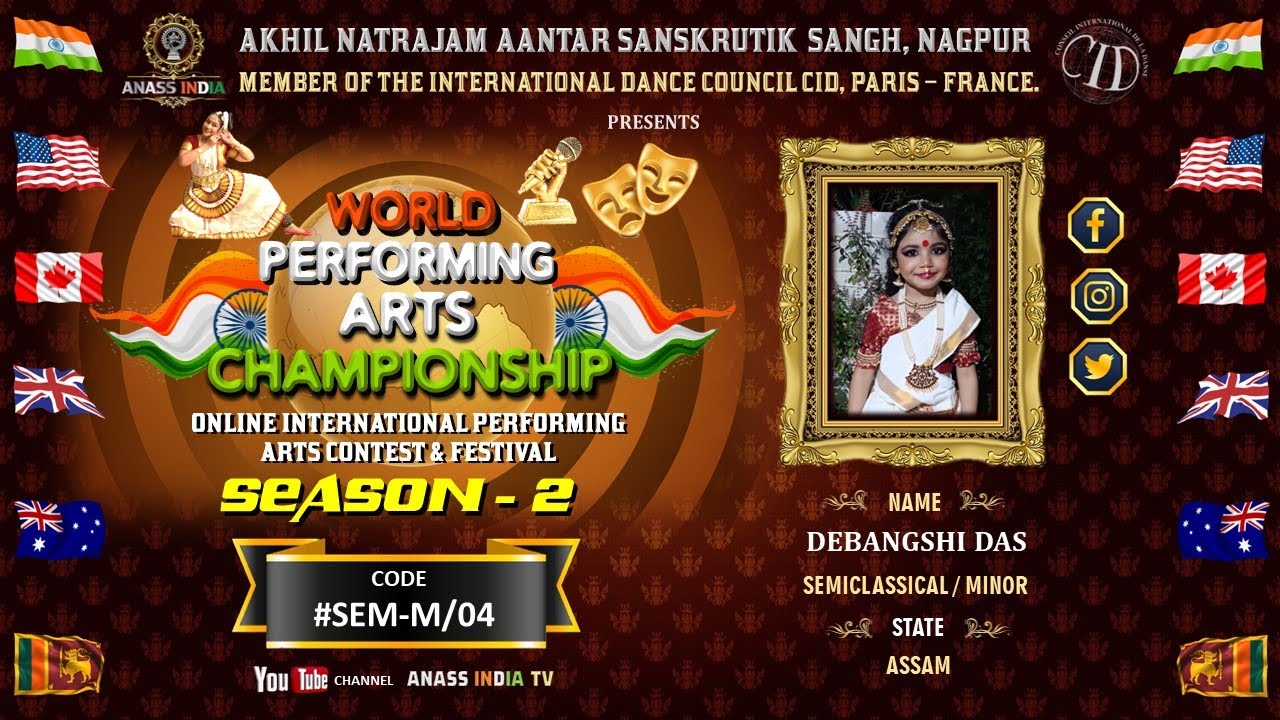 DEBANGSHI DAS (ASSAM) CODE #SEM-M/04, ANASS INDIA. - YouTube