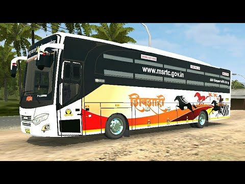 MSRTC Shivshahi Veera Bus Livery For Jetbus HD- Bus Simulator Indonesia ...