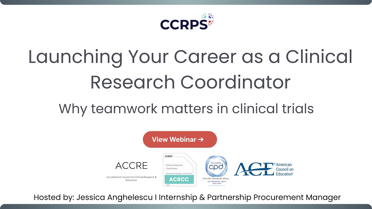 The Importance of Teamwork in Clinical Research Certification and Trial ...