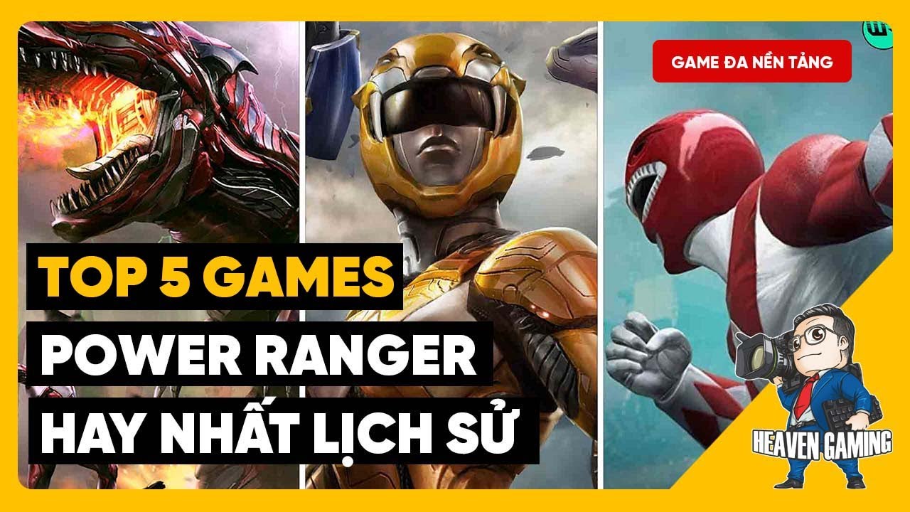 Top 5 Games Power Ranger Hay Nhất Lịch Sử - YouTube