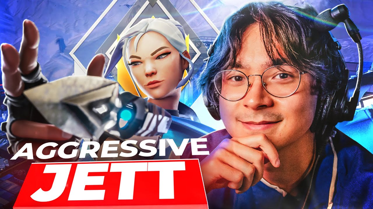 TENZ PLAYS AGGRESSIVE JETT IN RADIANT RANKED !!! - YouTube