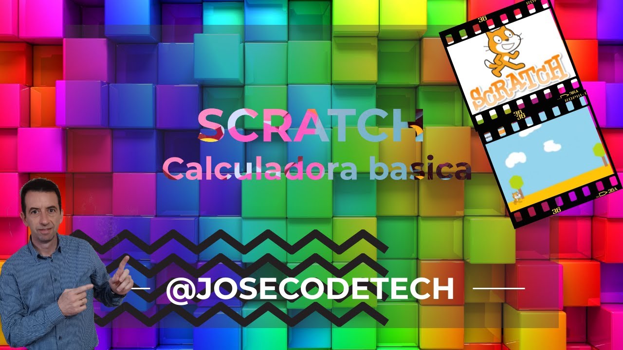 25 Curso scratch desde cero, calculadora basica - YouTube